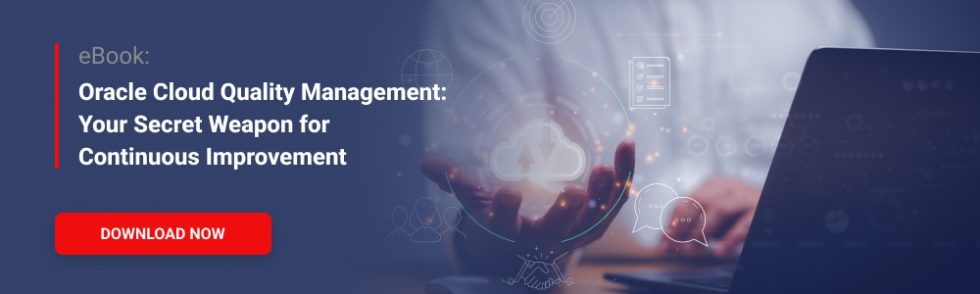 Master Production with Oracle Cloud Quality Management - IT Convergence